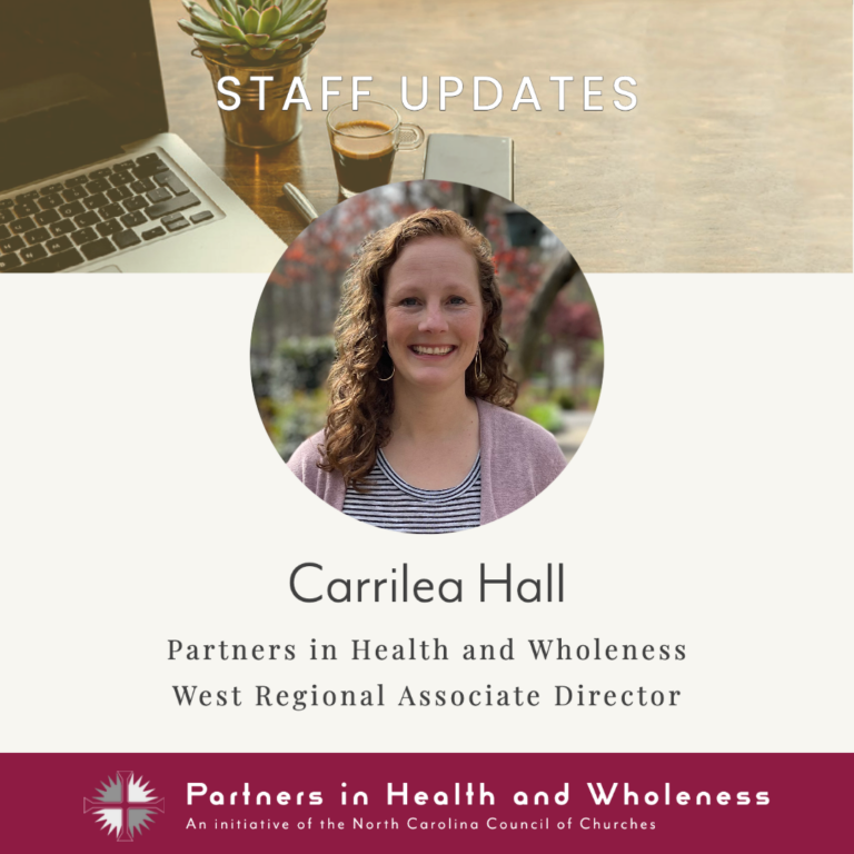 Welcome Carrilea Hall - NC Council of Churches